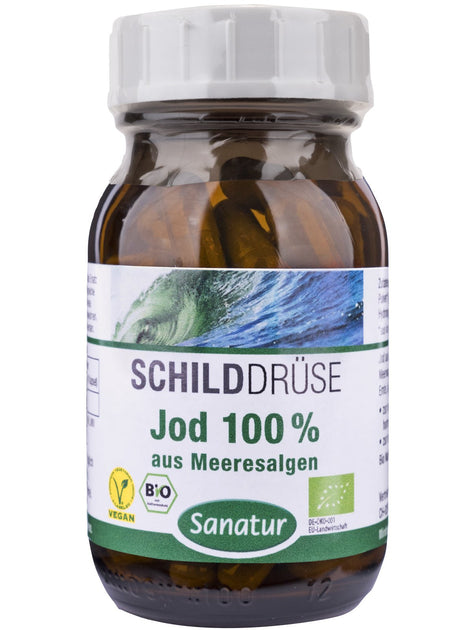 Jod 100% aus Meeresalgen in BIO Qualität | Basenwelt CH